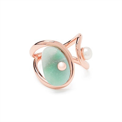 Seafoam Binary Ring - Rings | Mimco