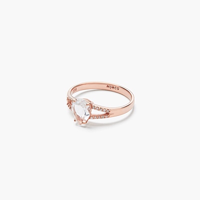 Rose Gold Solar Ring - Rings | Mimco