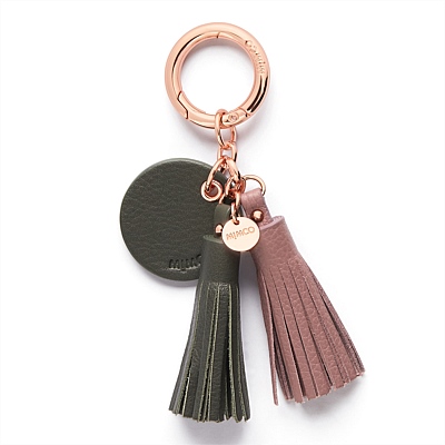 Tarragon DUET TASSEL KEYRING - Bags Charms | Mimco