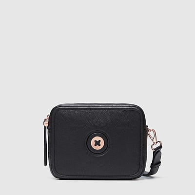 Black Rose Gold Mim-Mazing Cross Body - Crossbody Bags | Mimco