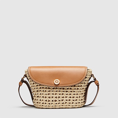 Caramel intwine cross body bag - Crossbody Bags | Mimco