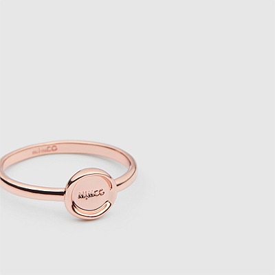 Rose Gold mim stamp ring - Rings | Mimco