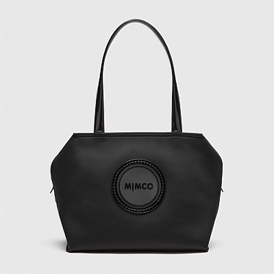 Black Rose Gold Serenity Mini Tote Bag - Shoulder & Hobo Bags | Mimco