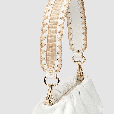 White Shoulder Bag Strap - Bag Straps | Mimco