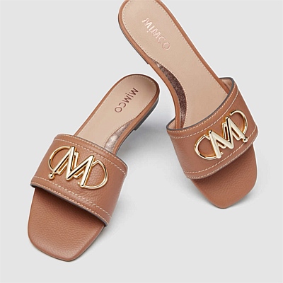 Caramel Unite Slides - Shoes | Mimco