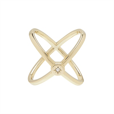 Gold Lunar Ring - Rings | Mimco