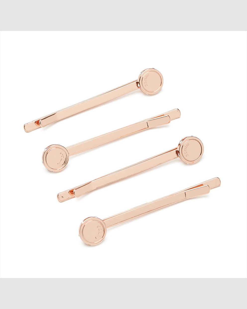 Rose Gold Nuance Pin Set - Hair Accessories | Mimco