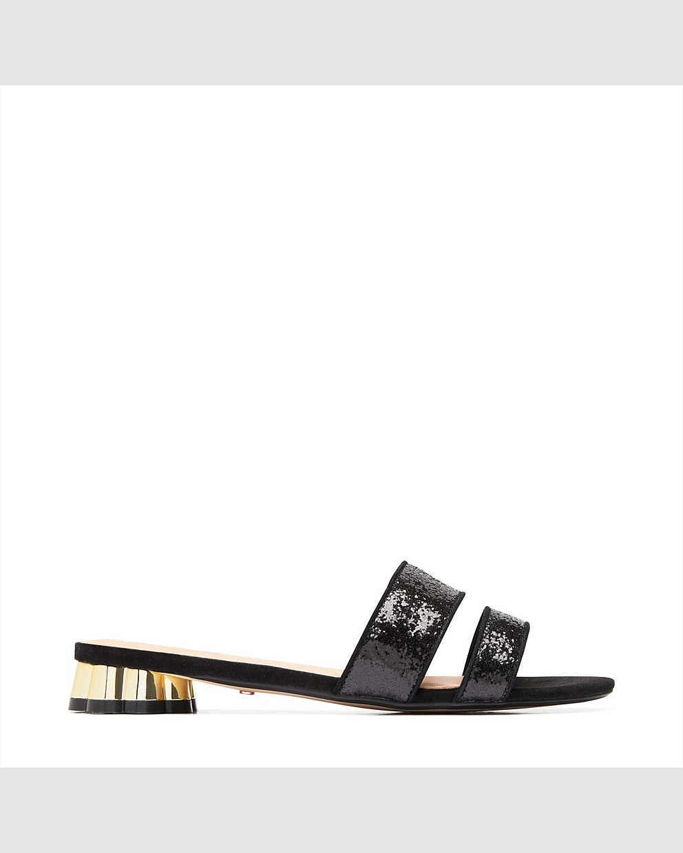 Black LUMIERE SLIDE - Shoes | Mimco