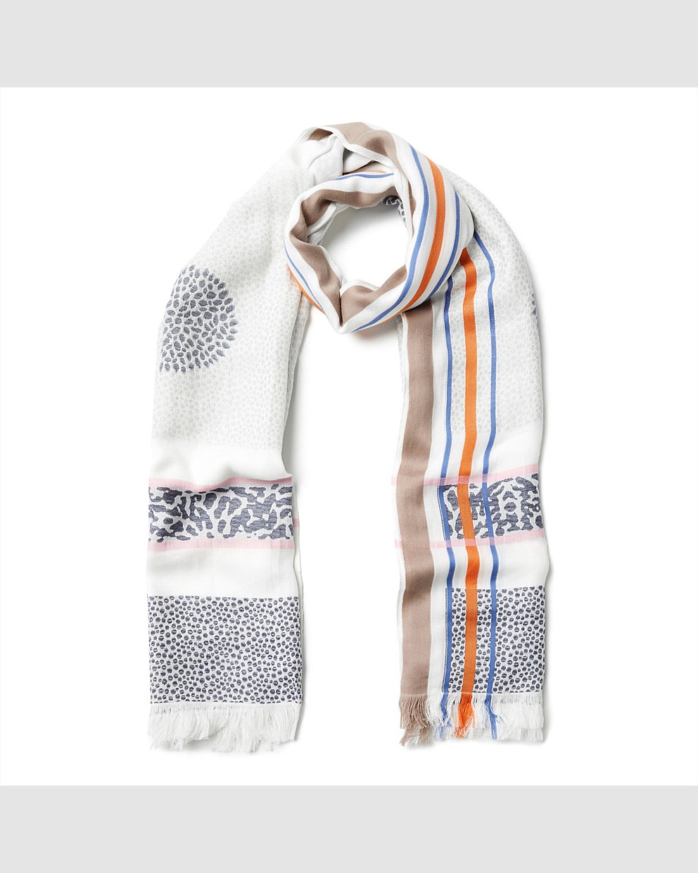 White BONAIRE WRAP - Accessories | Mimco