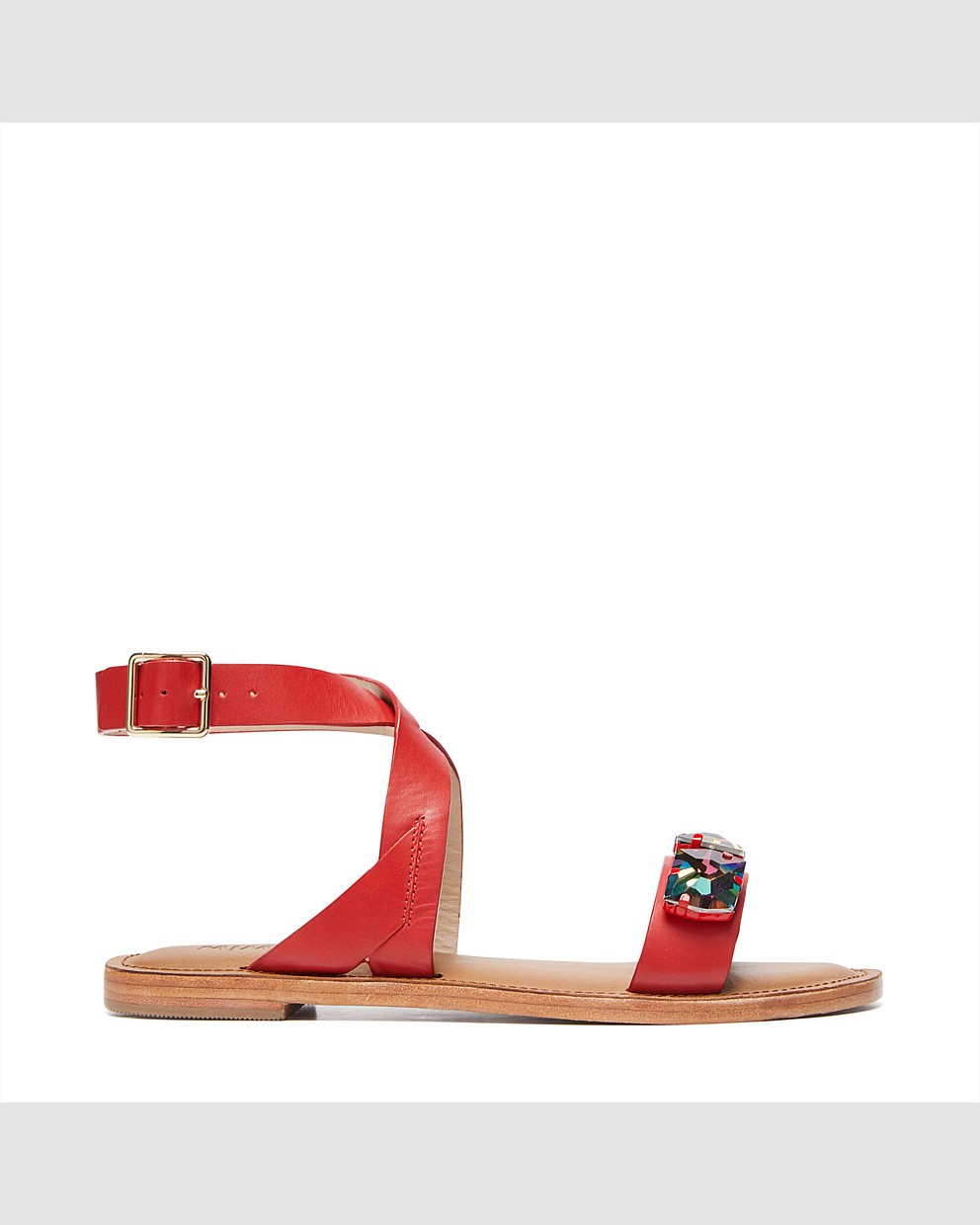 Lipstick Red ARTEMIS SANDAL - Shoes | Mimco
