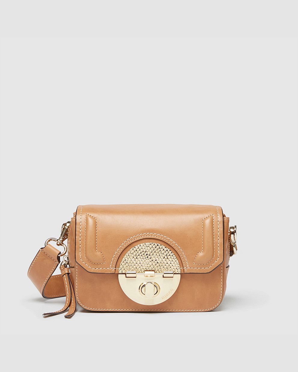 Caramel Turnlock Hip Bag - Bags | Mimco
