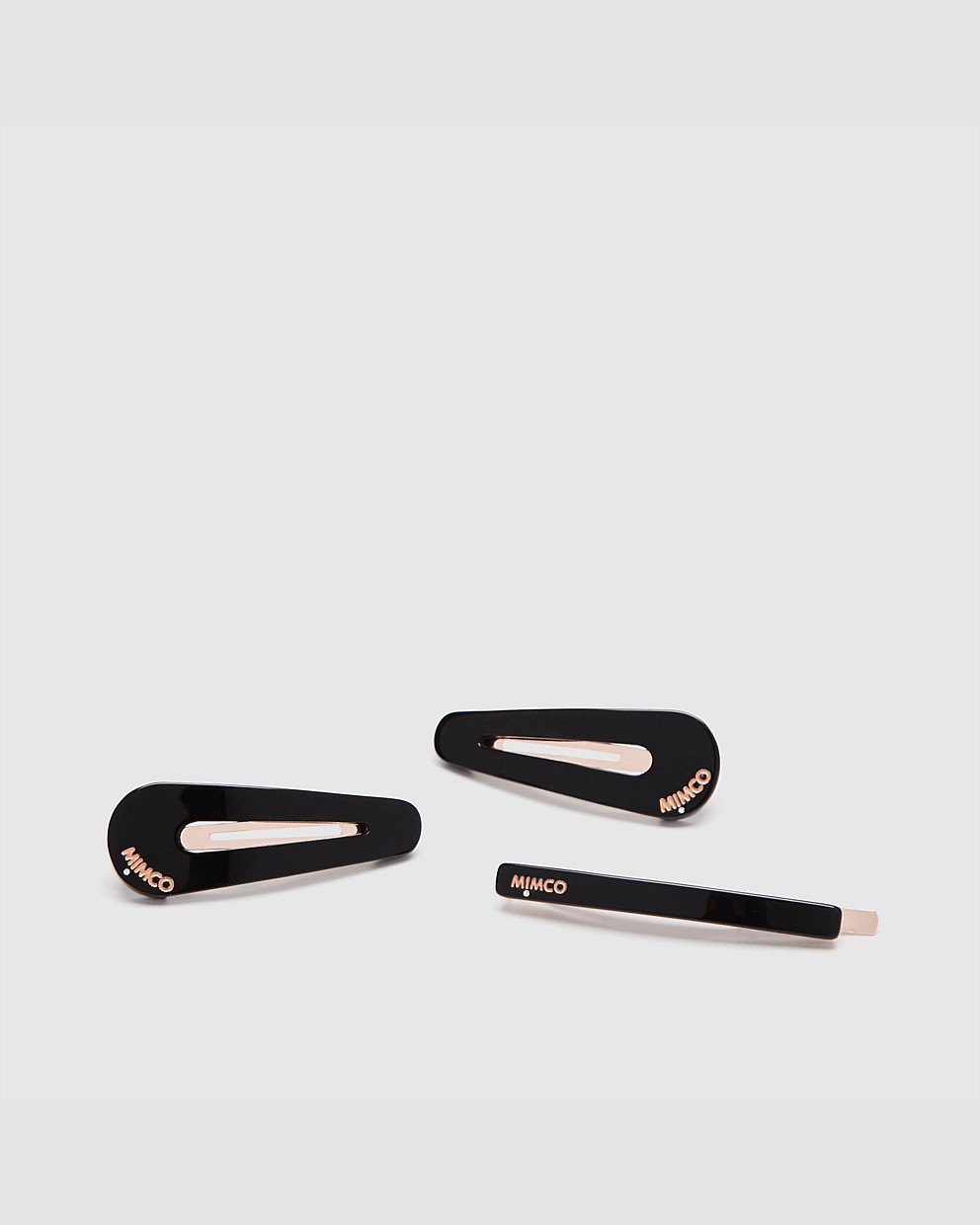 Black MIM-LOCKS HAIR CLIP SET - Hair Accessories | Mimco