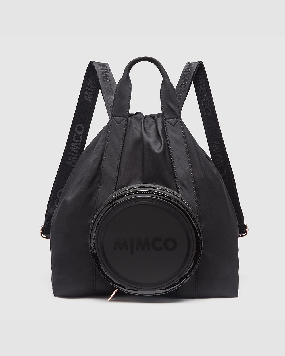 Black SERENITY PACKABLE BACKPACK - Bags | Mimco