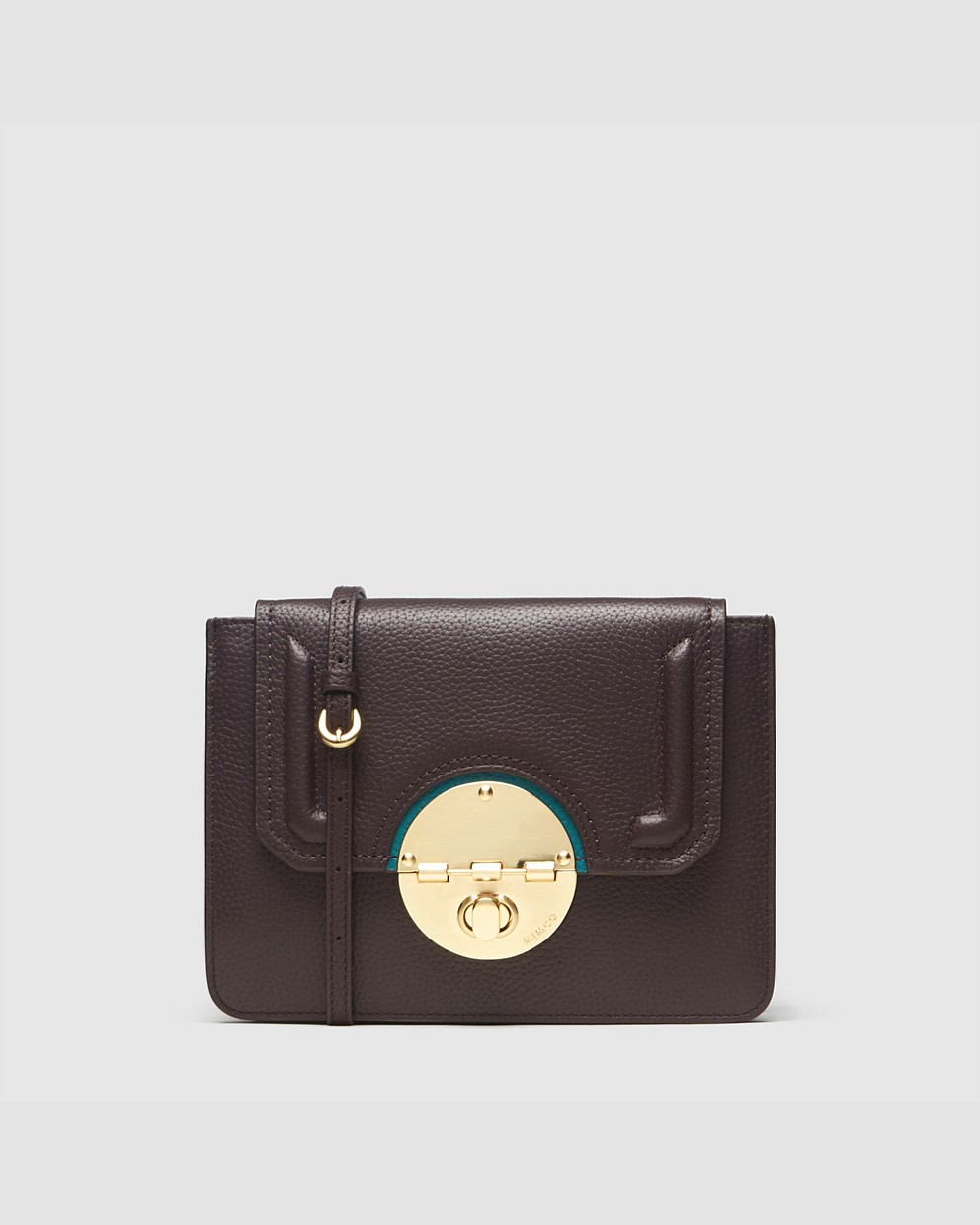 Dark Cocoa TURNLOCK SLING HIP BAG - Crossbody Bags | Mimco
