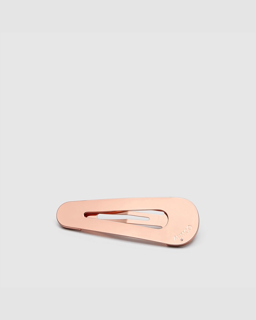 Rose Gold mim-locks hair clip - Hair Accessories | Mimco