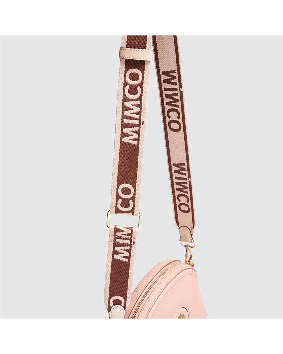 Almond Link Webbing Bag Strap - Bag Straps | Mimco