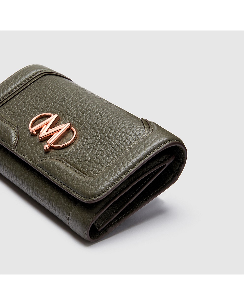 Moss Green Unite Large Wallet - Wallets | Mimco