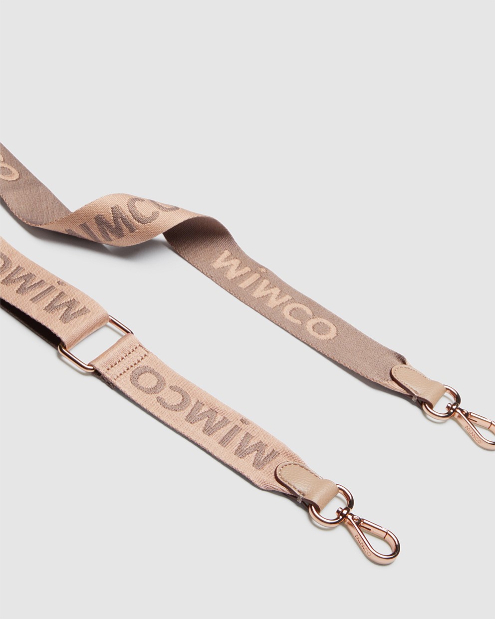 Almond Webbing Bag Strap - Crossbody Bag Straps | Mimco