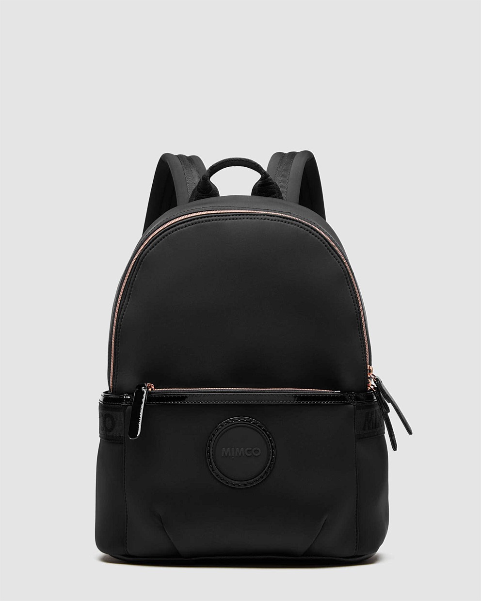 Black Rose Gold Serenity Backpack Bag - Bags | Mimco