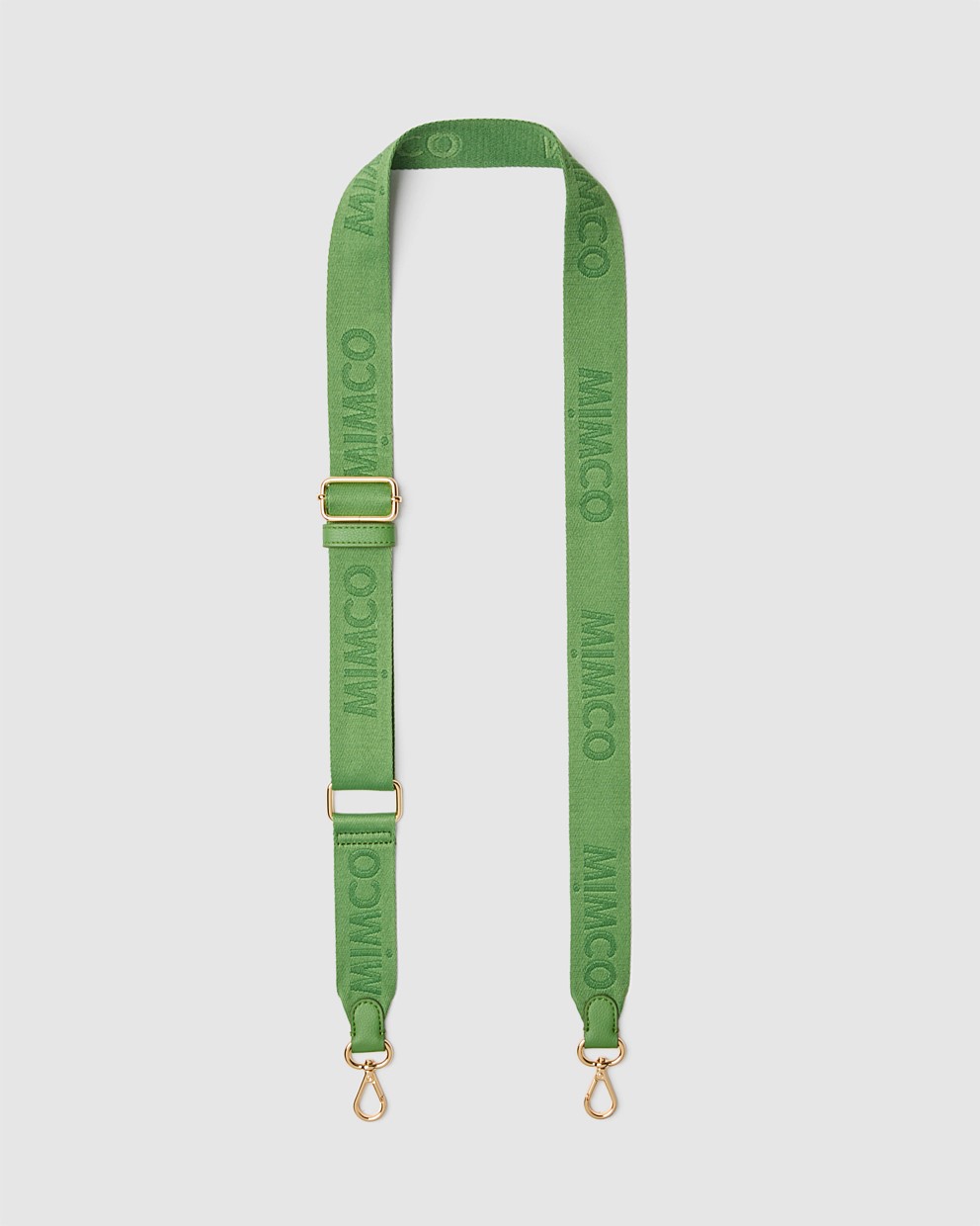 Retro Green Webbing Bag Strap - Bag Straps | Mimco
