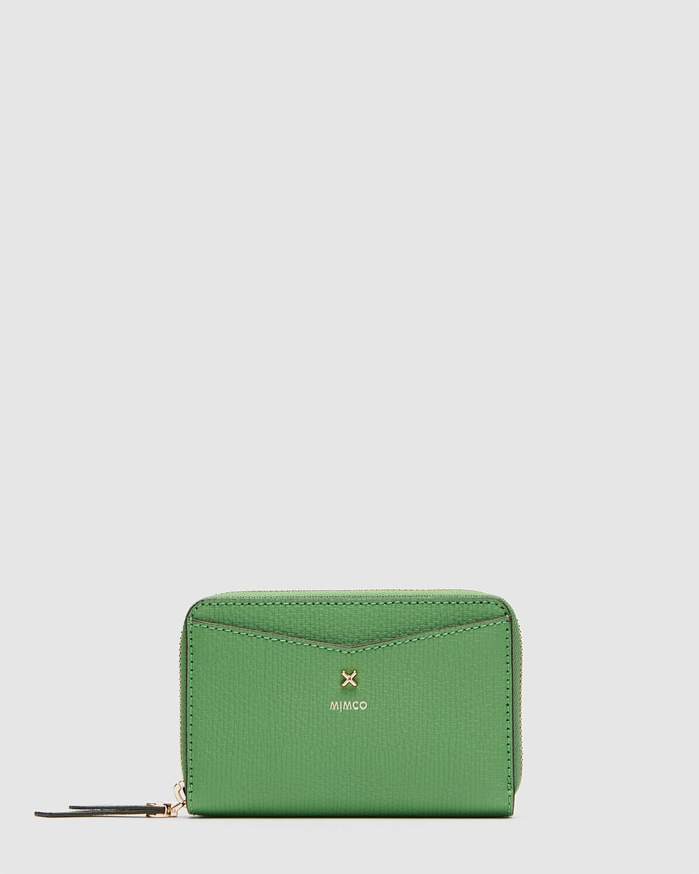 Retro Green D-Vine Medium Wallet - Wallets & Pouches | Mimco