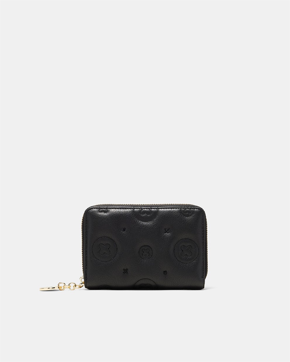 Black Flashback Leather Medium Wallet - Wallets & Pouches | Mimco