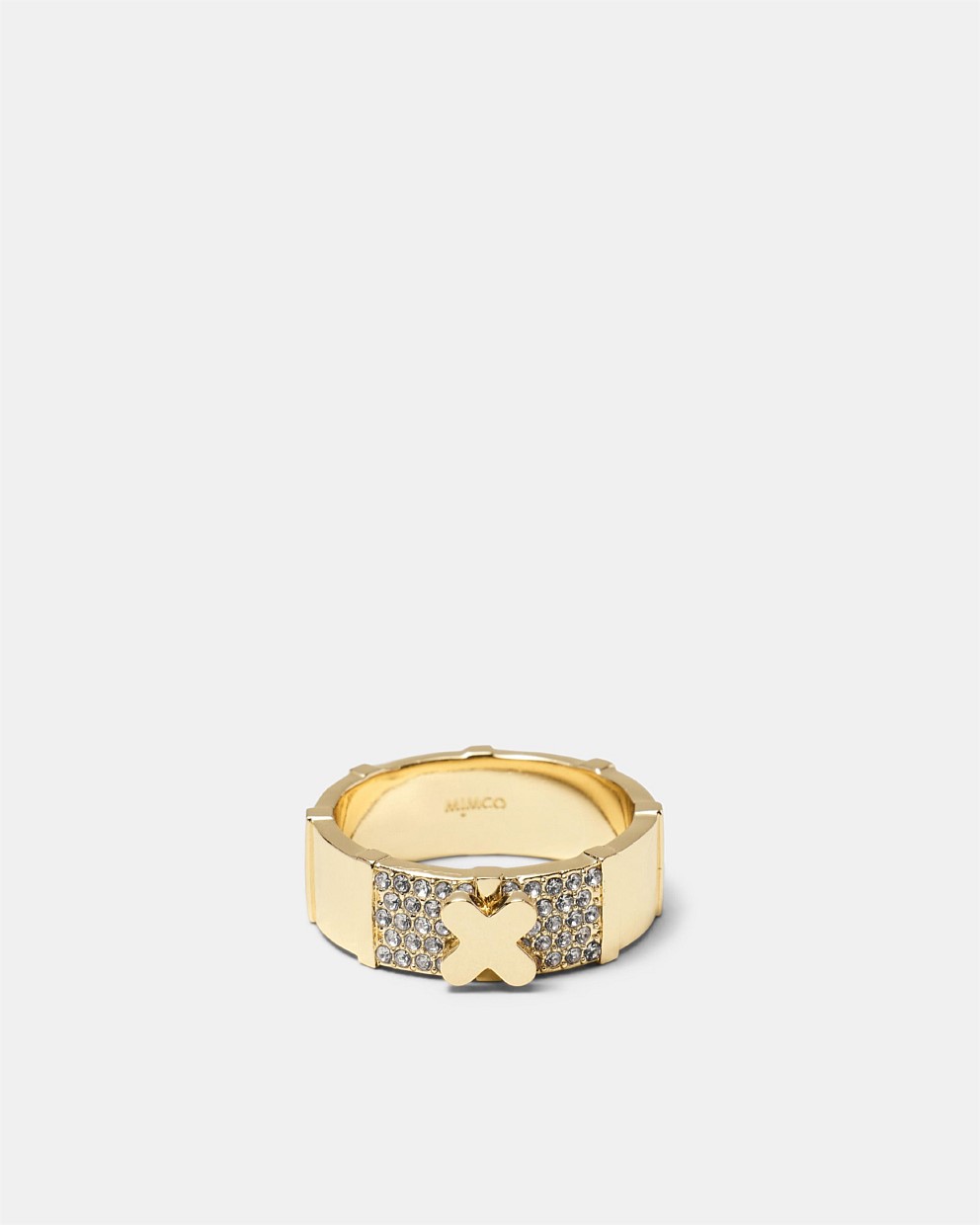 Gold Reflection Band Ring - Rings | Mimco