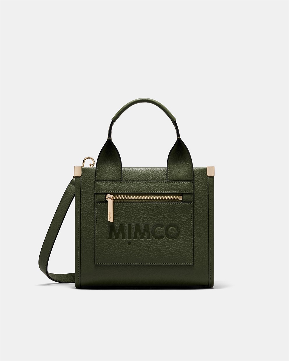Winter Moss Patch Leather Mini Tote Bag - Tote Bags | Mimco