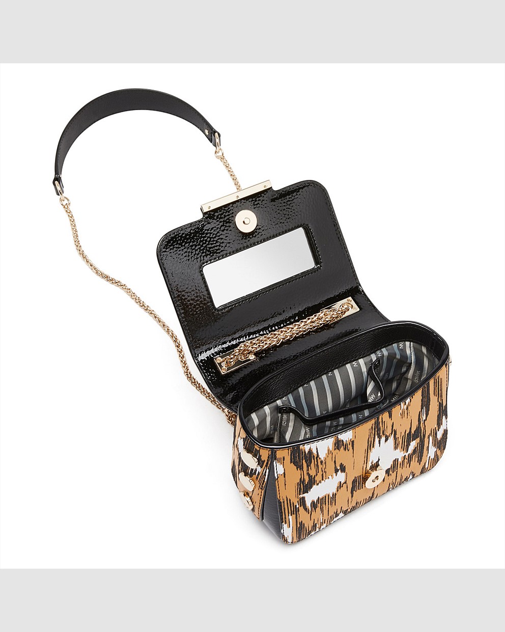 Leopardess Print TRANCE MINI HIP BAG - Bags | Mimco