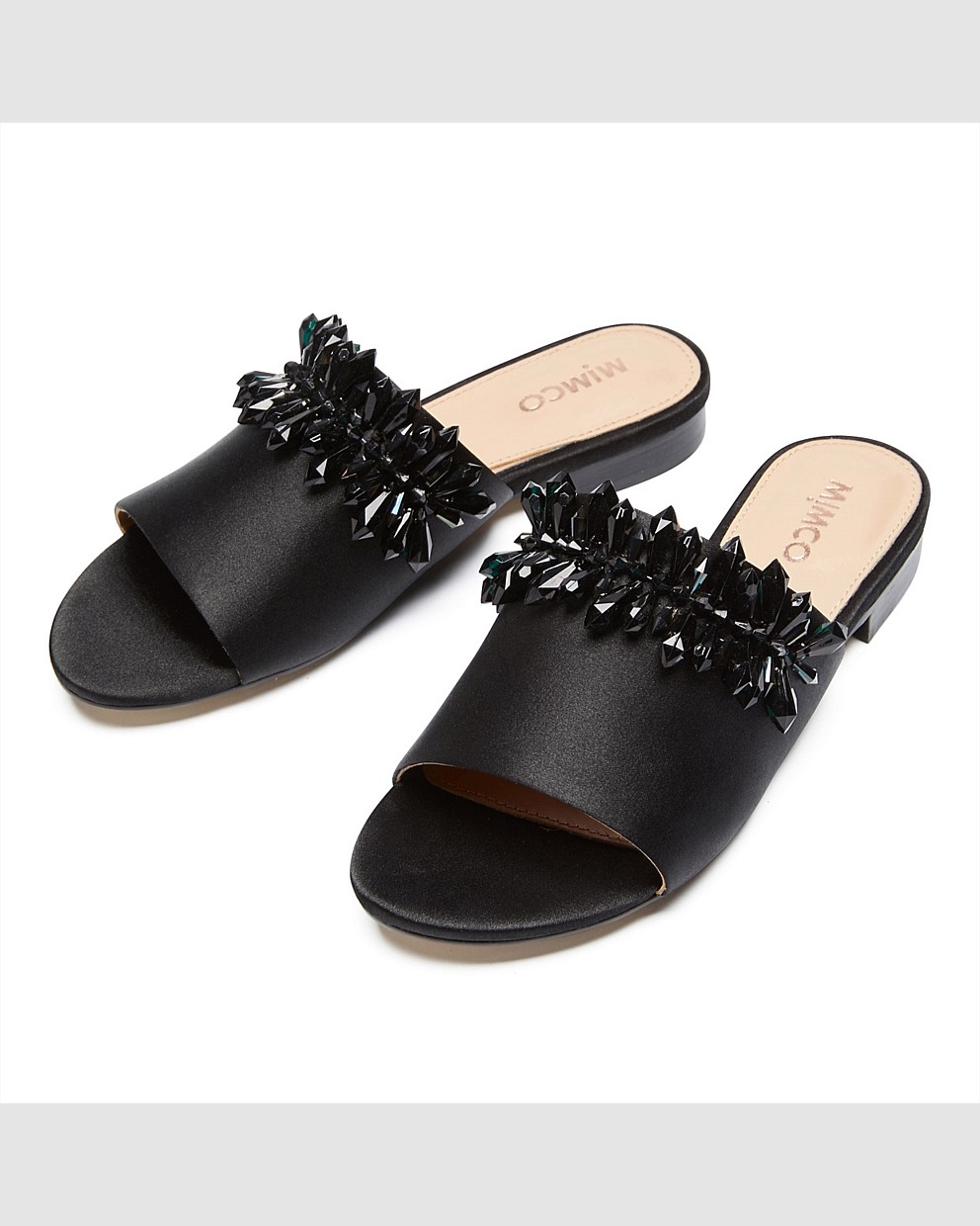 Black VAPOUR SLIDE - Shoes | Mimco