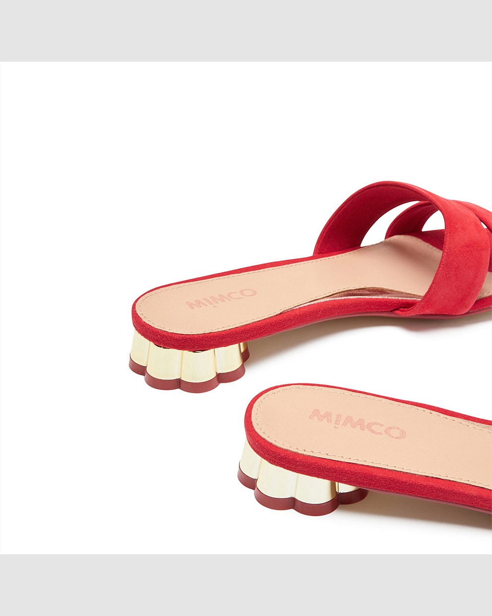 Lipstick Red LUMIERE SLIDE - Shoes | Mimco
