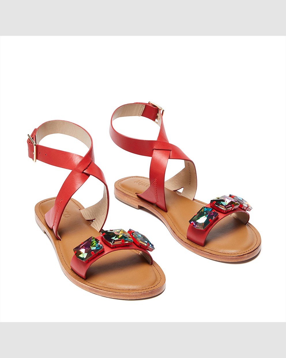 Lipstick Red ARTEMIS SANDAL - Shoes | Mimco