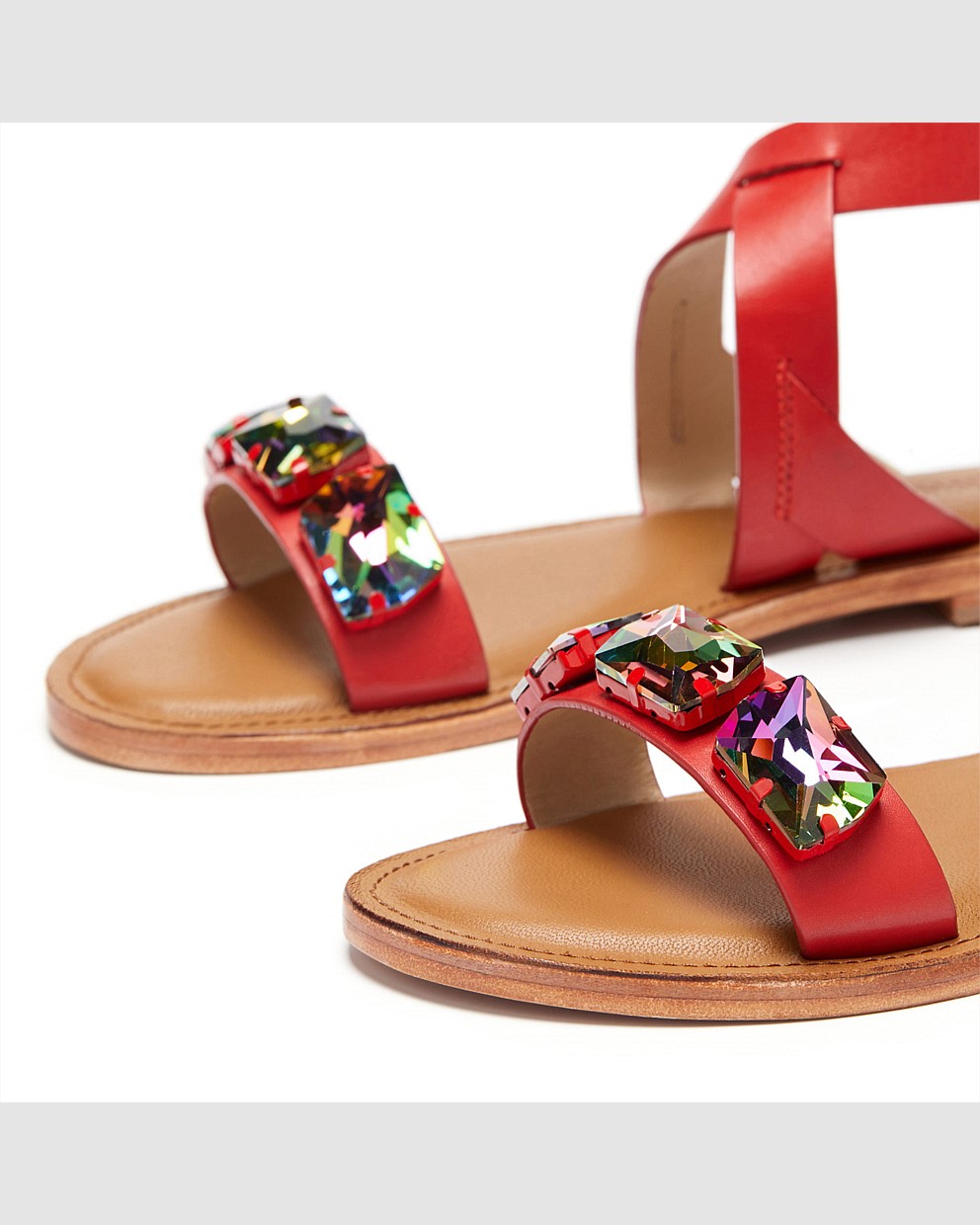 Lipstick Red ARTEMIS SANDAL - Shoes | Mimco