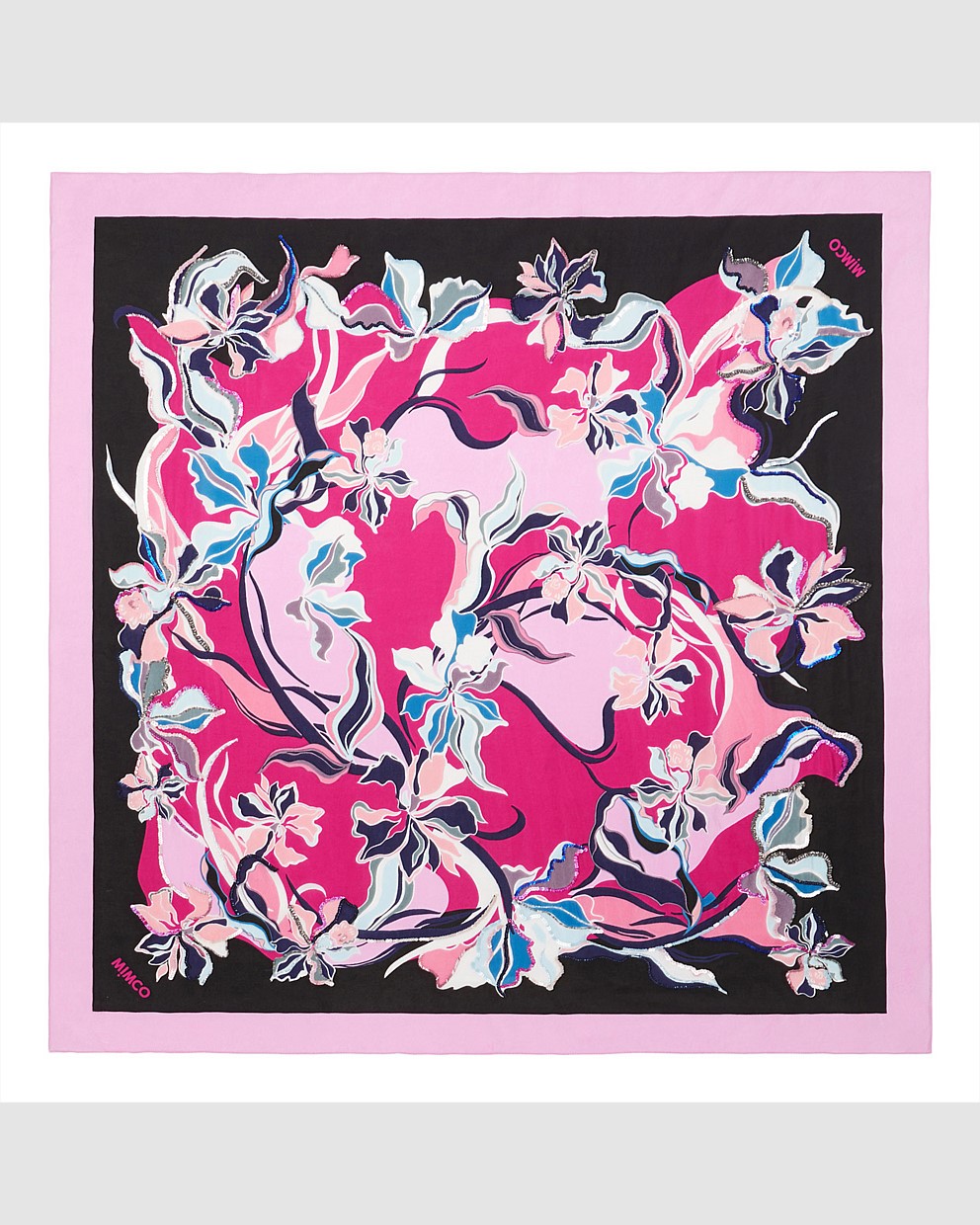Magenta Pink INFINITY JEWEL SCARF - Scarves | Mimco