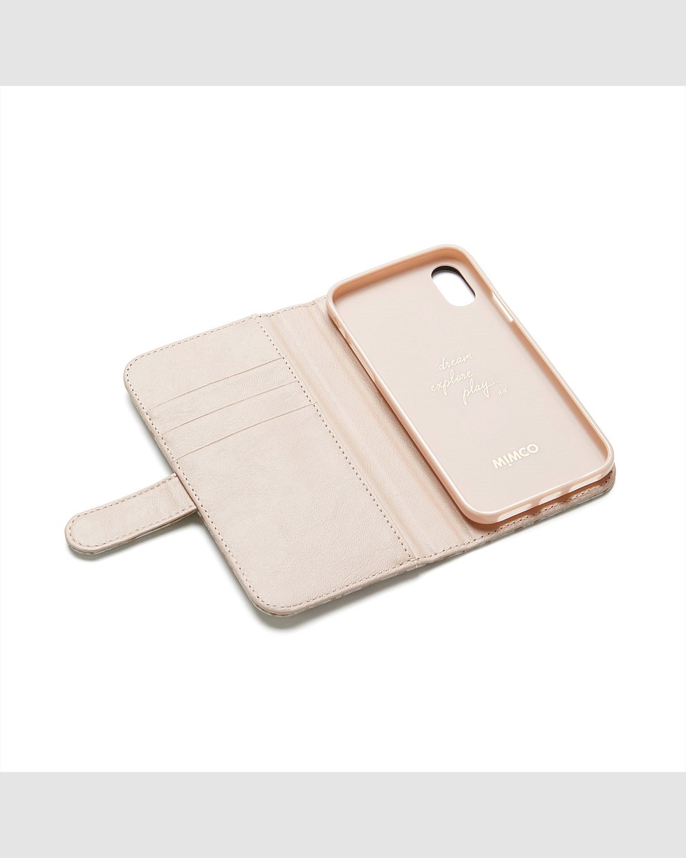 Pancake Snake Print WAVER FLIP CASE FOR IPHONE X/XS - Sale | Mimco