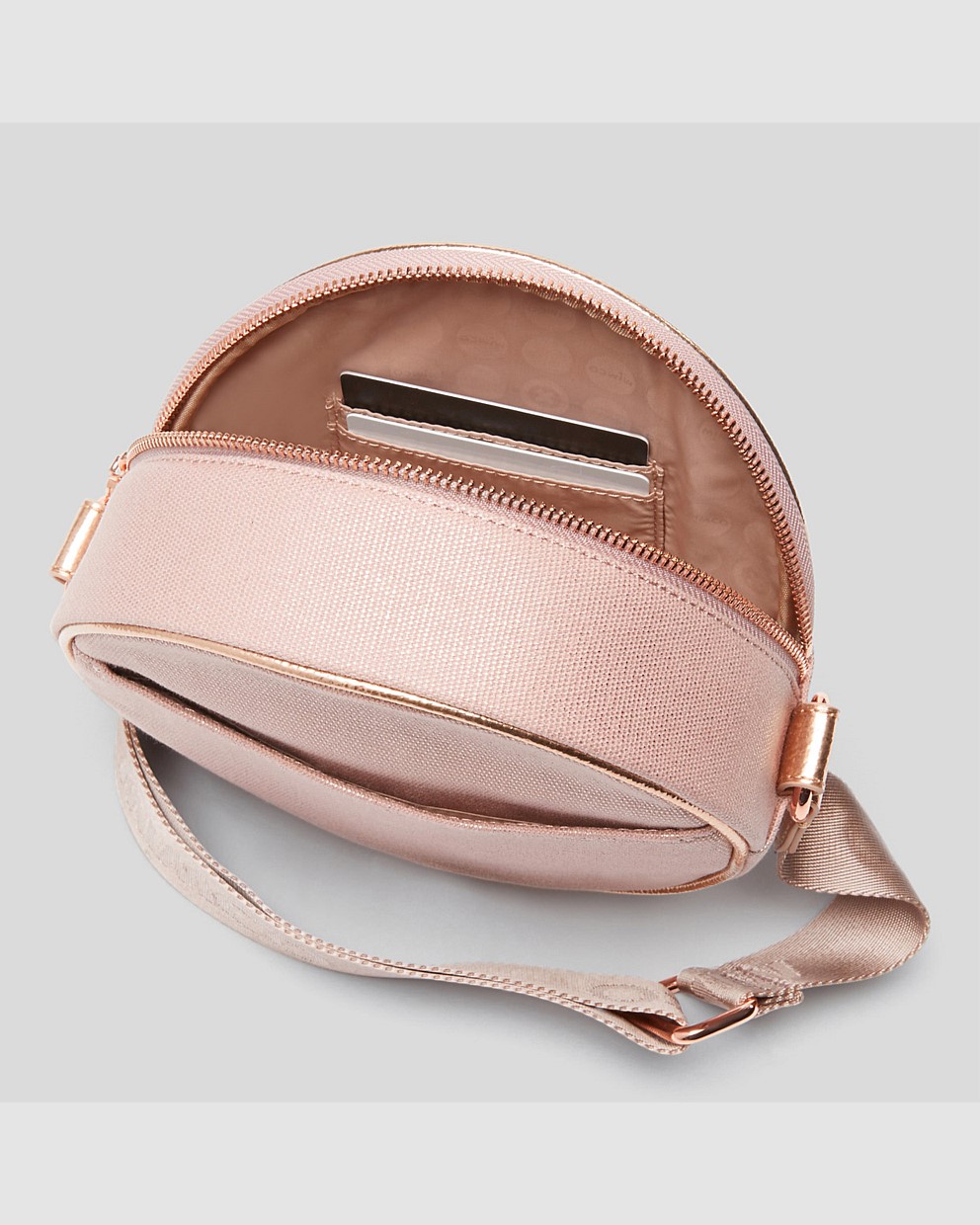 Dusty Rose TURNLOCK CIRCLE HIP BAG - Bags | Mimco