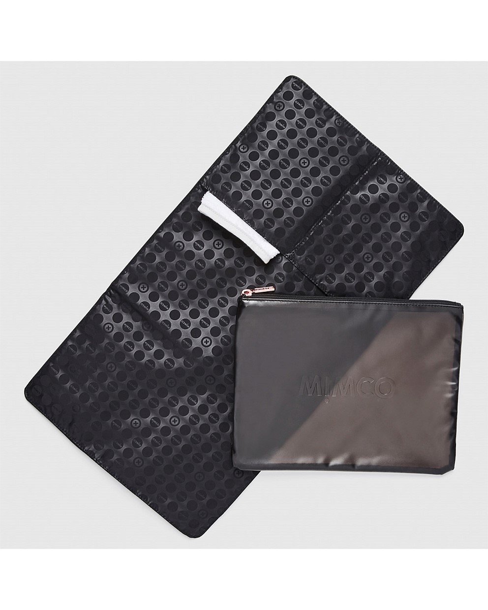 Black Rose Gold WAVER BABY BACKPACK - Bags | Mimco