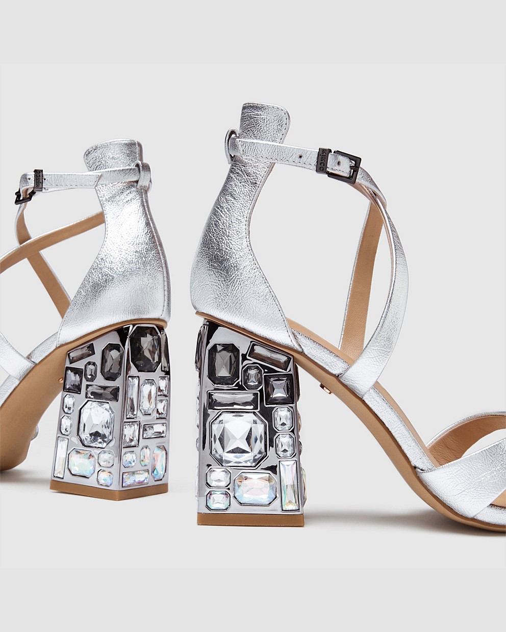 Silver VALHALLA SANDAL - Shoes | Mimco
