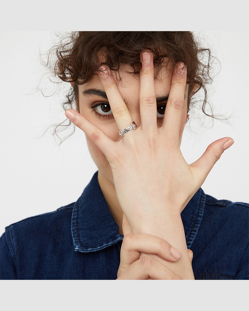 Silver STATIC RING - Rings | Mimco