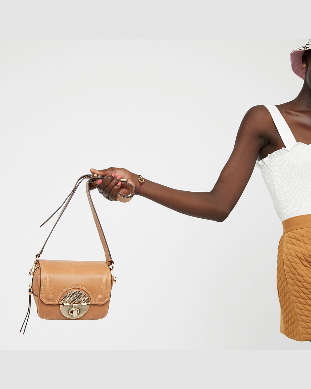 Caramel Turnlock Hip Bag - Bags | Mimco