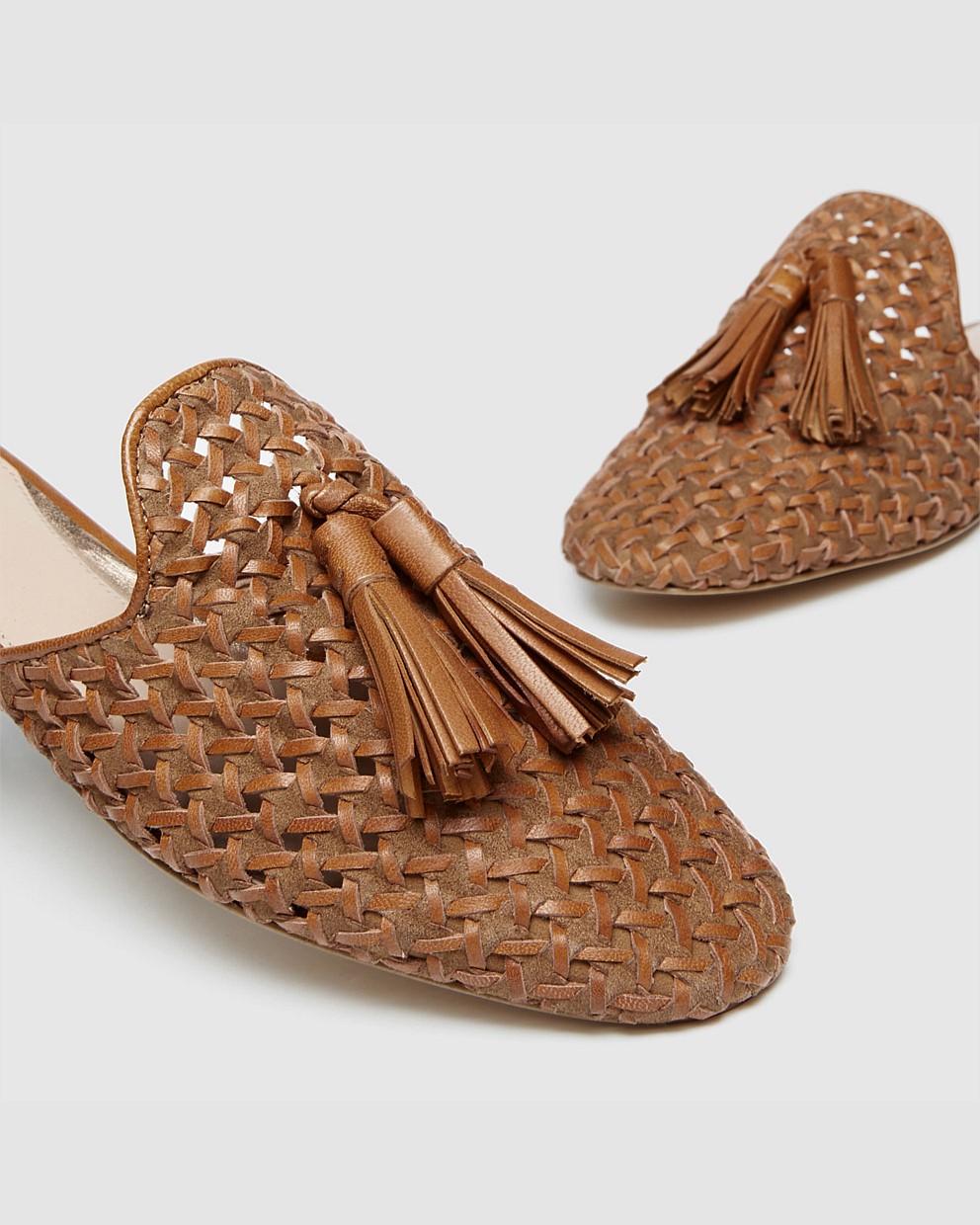 Caramel FRAE SLIPPER SLIDES - Shoes | Mimco