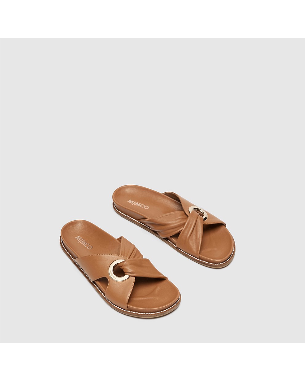 Caramel EQUATOR SLIDES - Shoes | Mimco