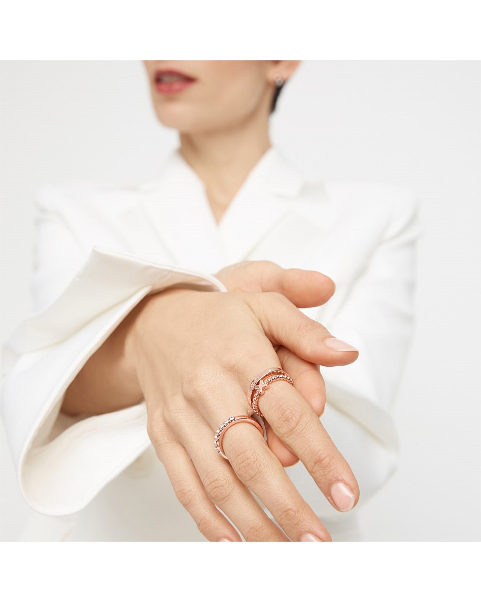 Rose Gold fusion ring - Rings | Mimco