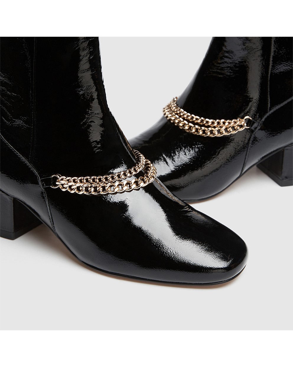 Black Animalia Boots - Shoes | Mimco