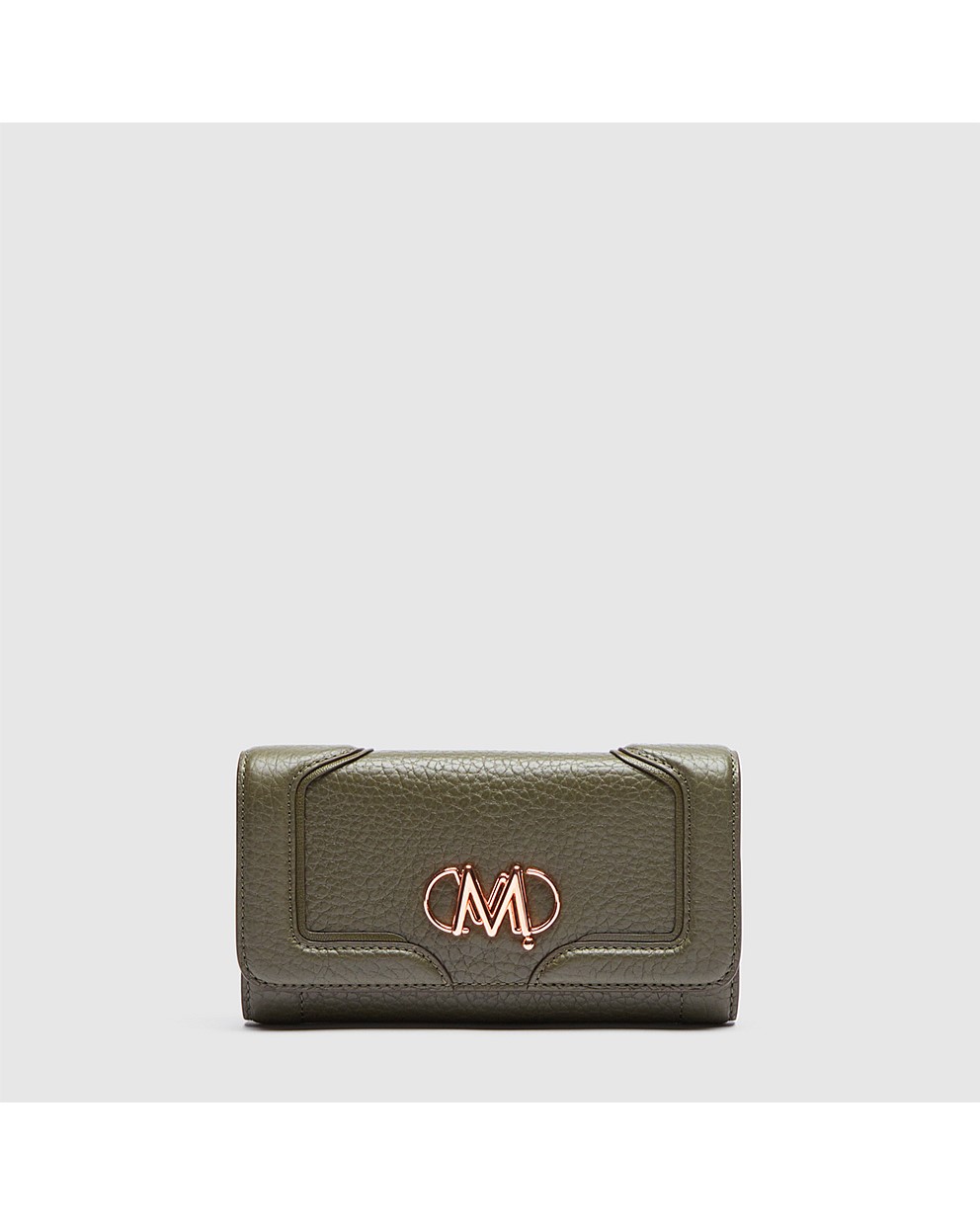 Moss Green Unite Large Wallet - Wallets | Mimco