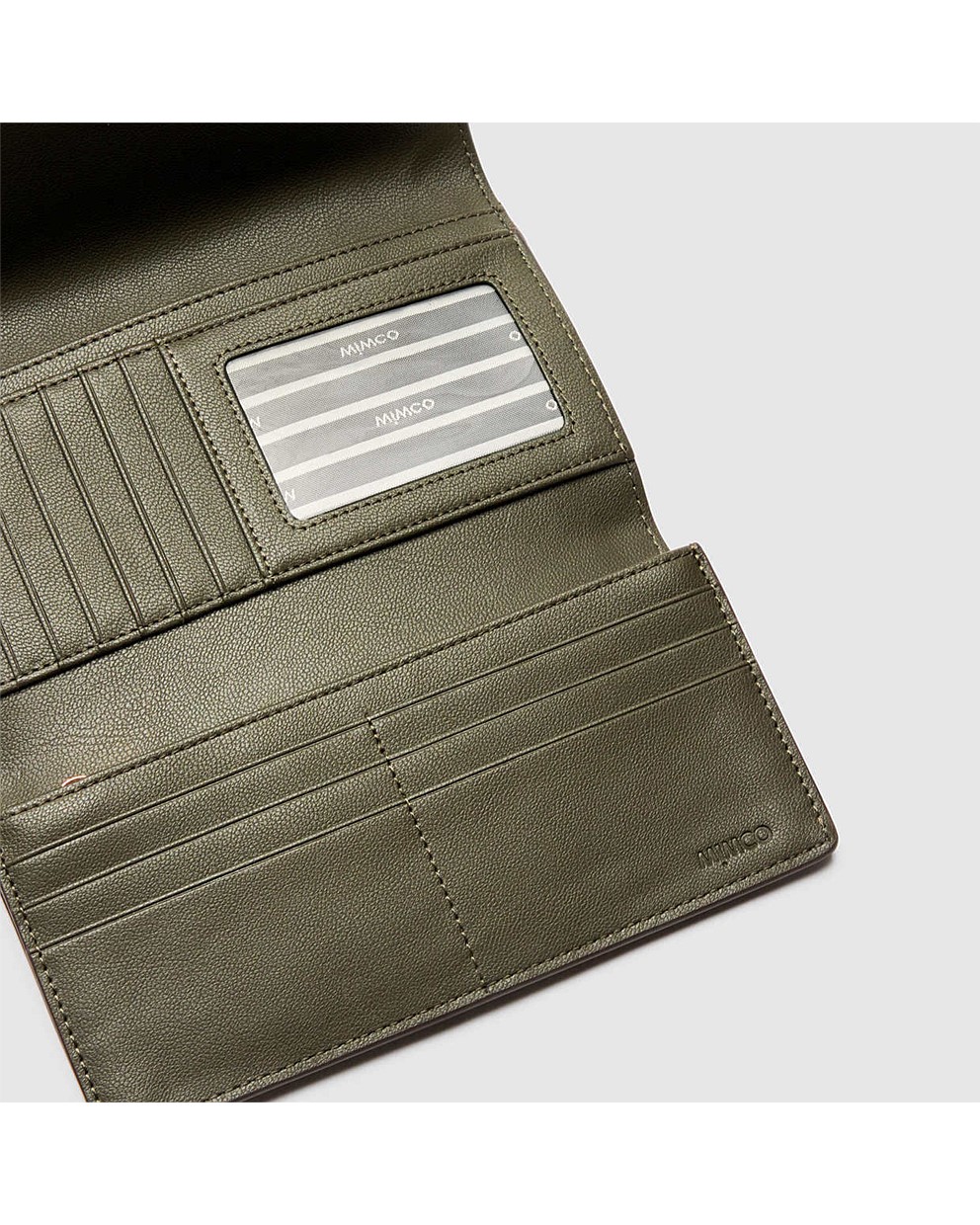 Moss Green Unite Large Wallet - Wallets | Mimco