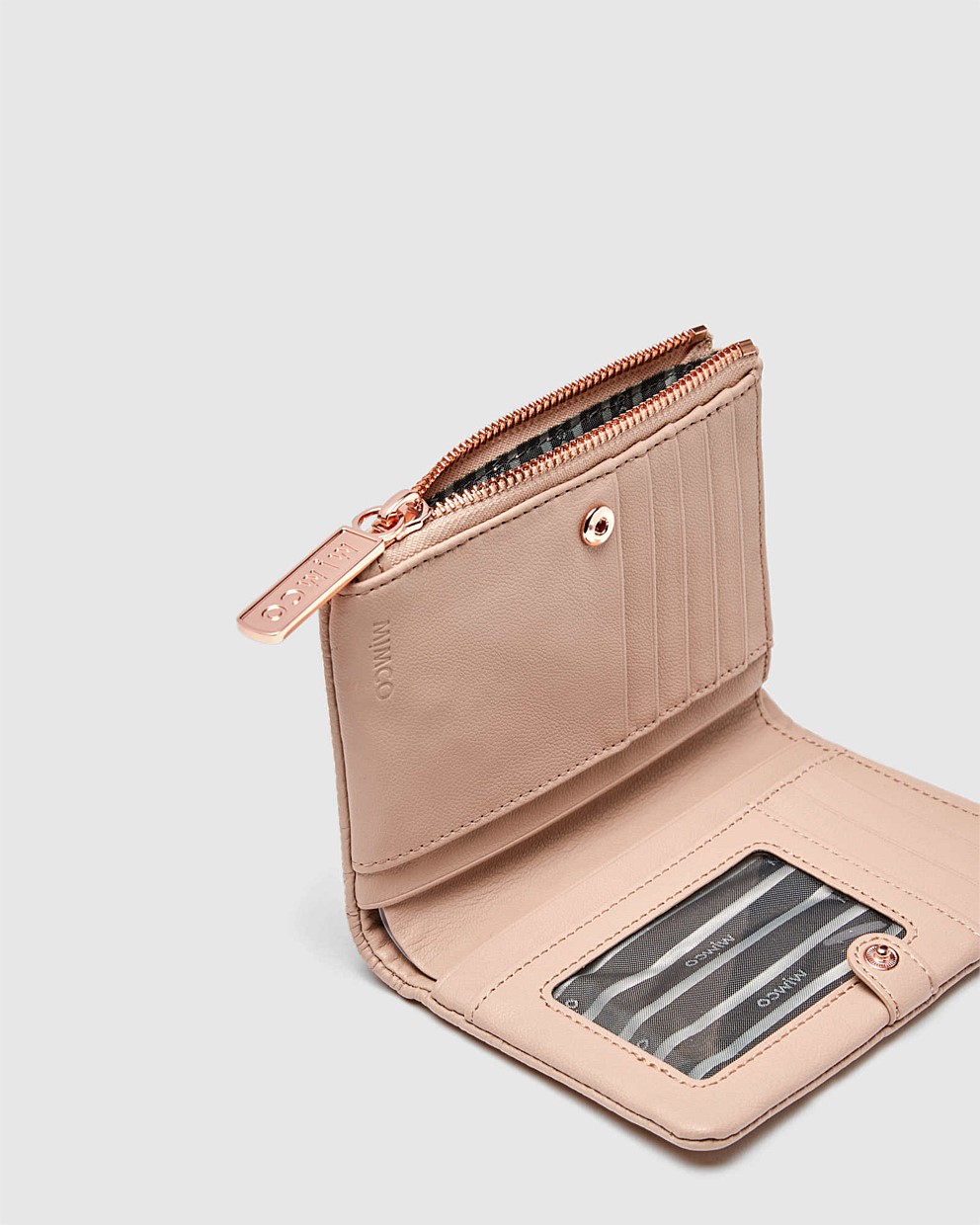 Almond Mim-Mazing Medium Wallet - Wallets | Mimco