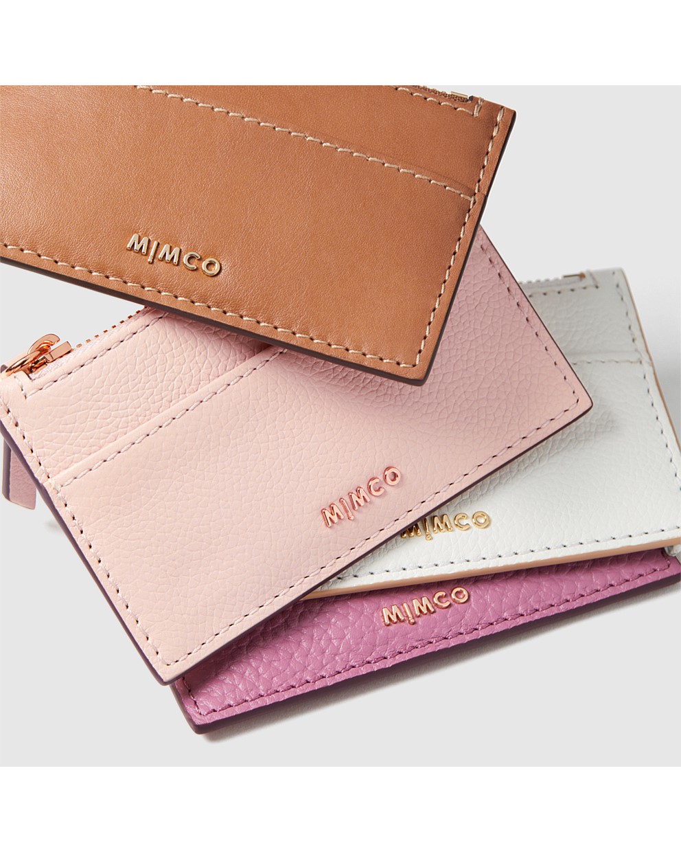 Peony Pink Classico Card Wallet - Card Holders | Mimco