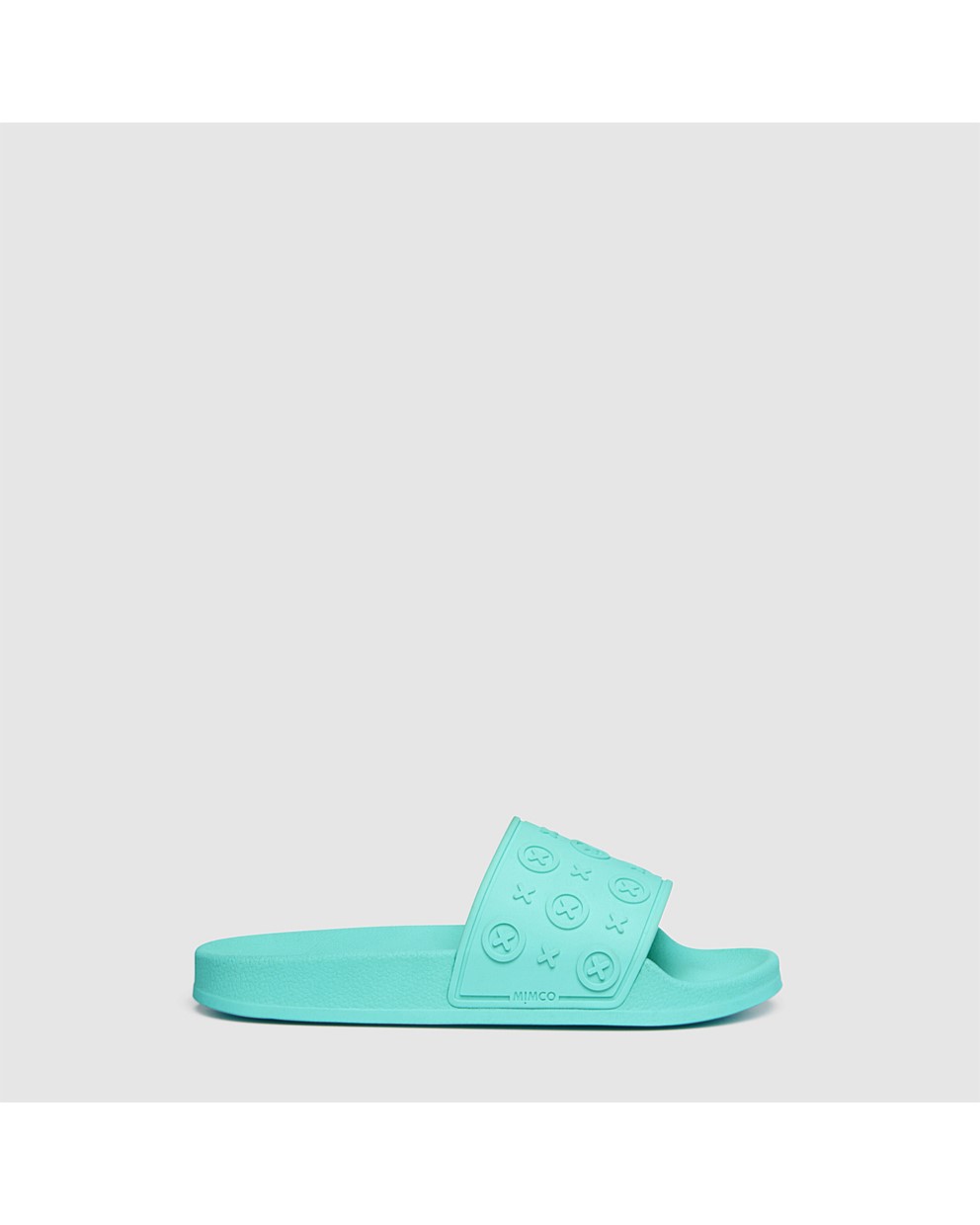 Turquoise Mim-Pool Slides - Shoes | Mimco