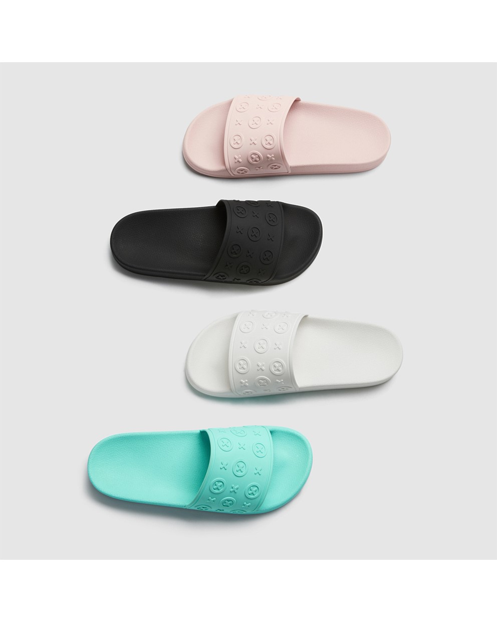 Black Mim-Pool Slides - Shoes | Mimco